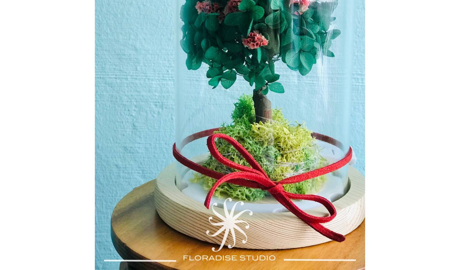 HydraBloom Tree Dome – Psalm 1 Inspired Preserved Flower Tree