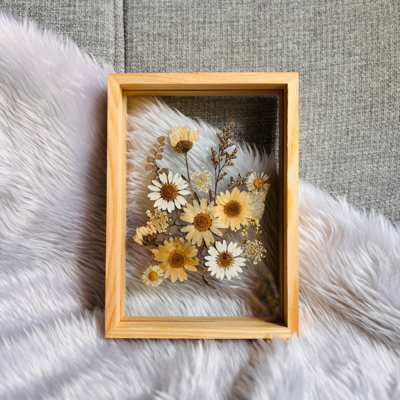 Pressed Floral Frames | Handcrafted Nature-Inspired Home Décor by ...