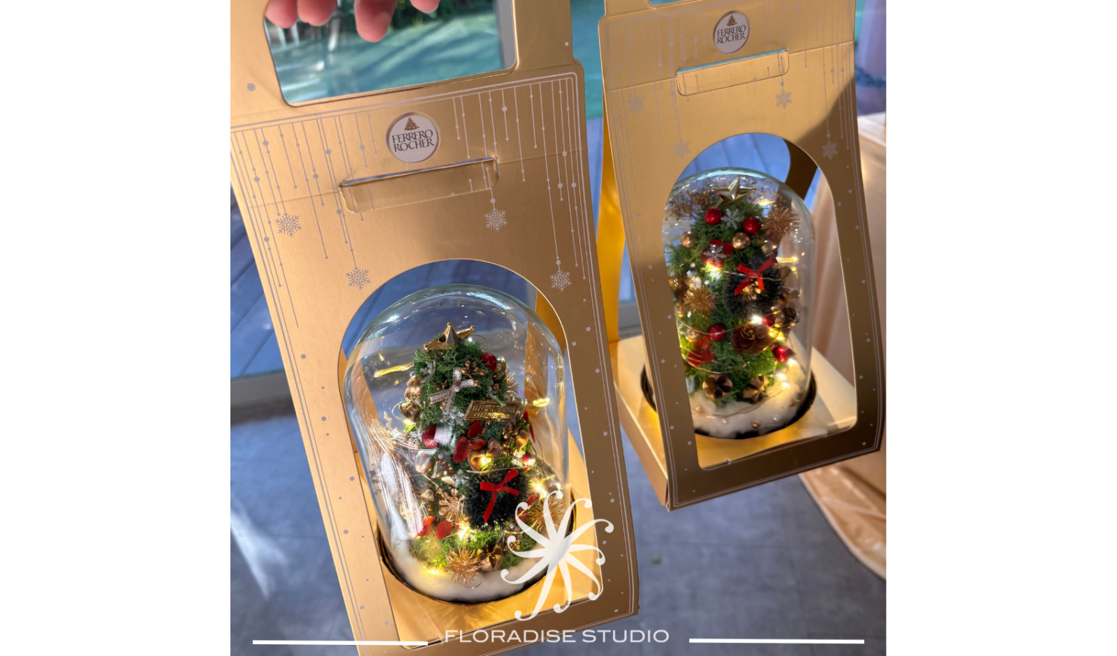 Christmas Tree Dome Corporate Workshop | Floradise Studio