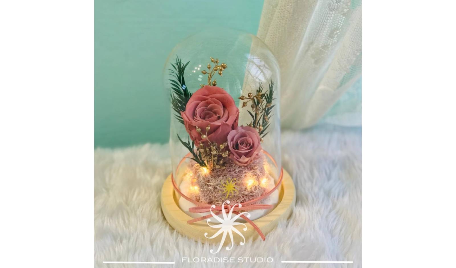 Corporate Preserved Flower Dome Workshop | Floradise SG