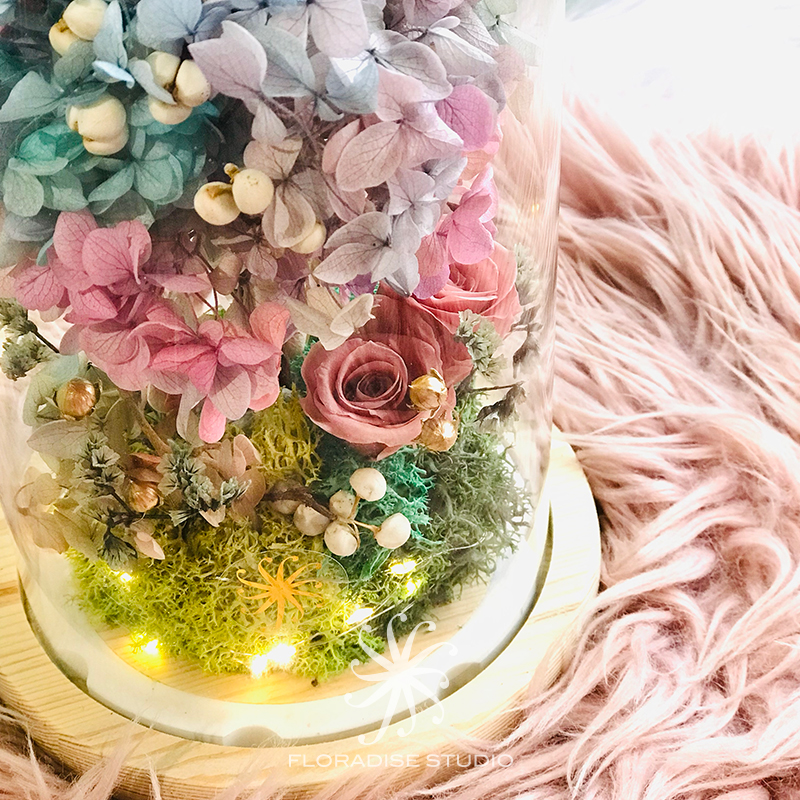 How to Repurpose Your Old Flower Dome | Floradise Studio Sustainable Ideas